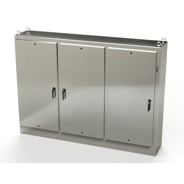 Saginaw Control & Engineering 3 Point Latch with Coinproof/Padlock ...