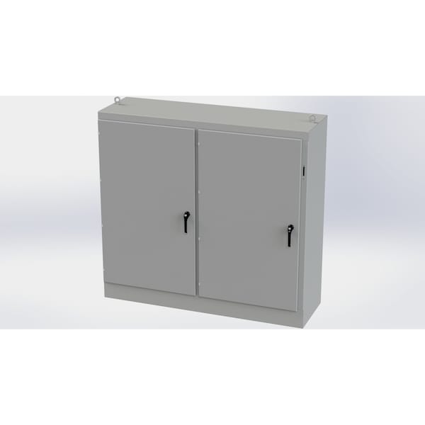 Saginaw Control & Engineering Carbon Steel Electrical Enclosures, 72 in ...