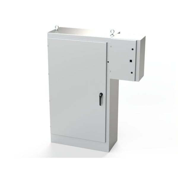 Saginaw Control & Engineering 3 Point Latch with Padlock Handle ...
