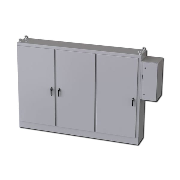 Saginaw Control & Engineering Carbon Steel Electrical Enclosures, 84 in ...