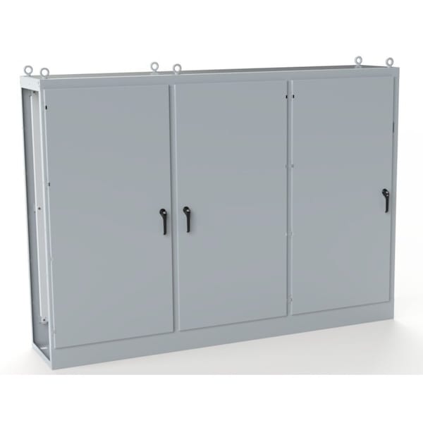 Saginaw Control & Engineering Carbon Steel Electrical Enclosures, 84 in ...