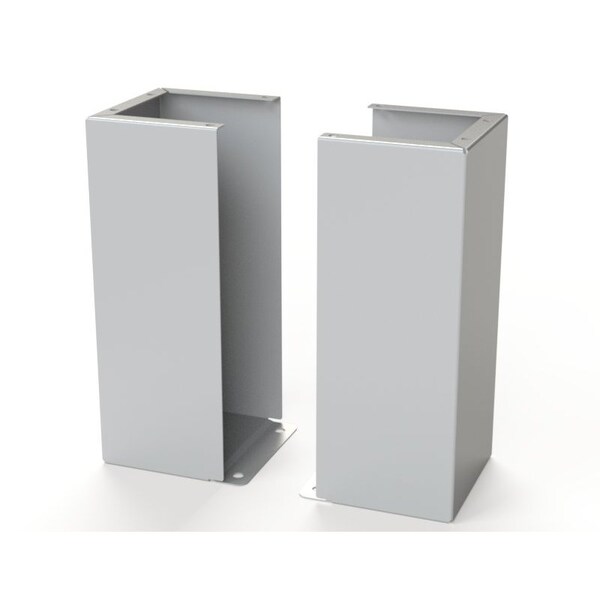 Saginaw Control & Engineering Floor Stand Kit, 18 in. H x 8 in. W x 7. ...