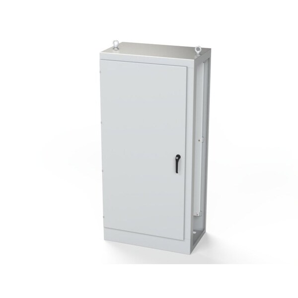 Saginaw Control & Engineering Carbon Steel Enclosure, 84 in H, 40 in W ...