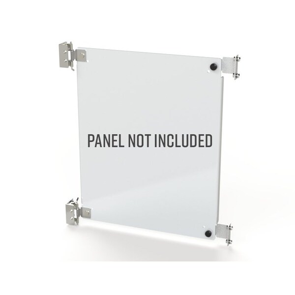 Saginaw Control & Engineering Panel, 5 in. H x 6 in. W x 2 in. L, Steel ...