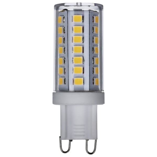 Satco 5 Watt JCD LED Lamp, Clear, 3000K, G9 Base, 120 Volt S11234 | Zoro