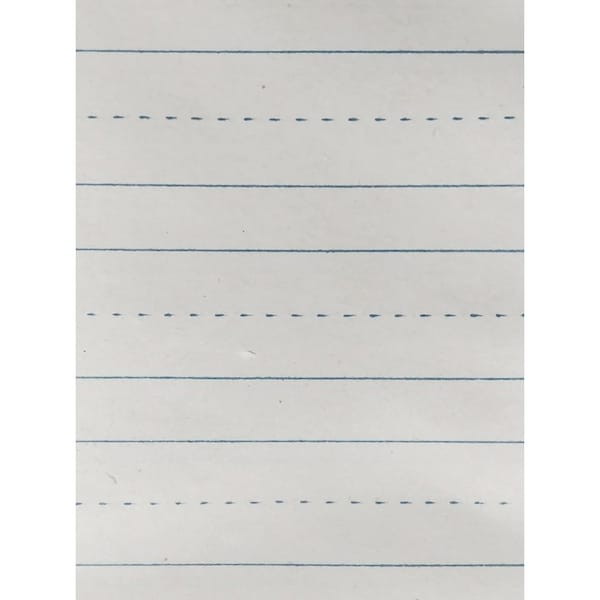 School Smart Skip-A-Line Writing Paper, Grade 1, 12 x 9 Inches, 500 ...