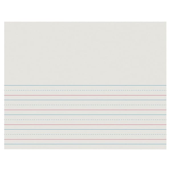 School Smart PAPER STORYBOOK R+B 11X8.5 5/8IN RULED LW REAM PK P2691 | Zoro