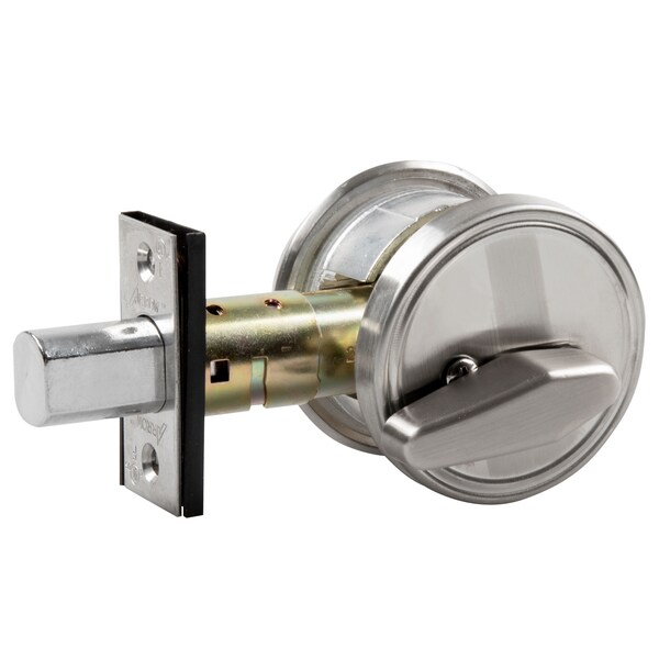 Arrow Lock Grade 2 Commercial Deadbolt, Satin Stainless Steel Finish ...
