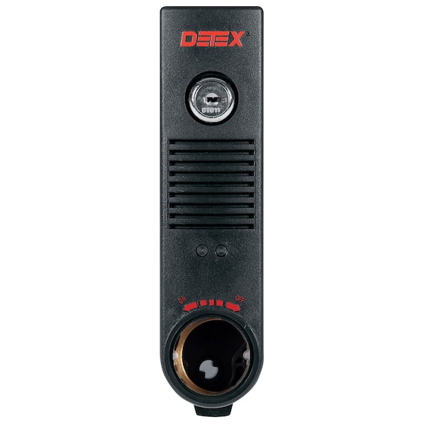 Detex Stand Alone Surface Mount Alarm, Exit Alarm, Black EAX-500 BLACK ...
