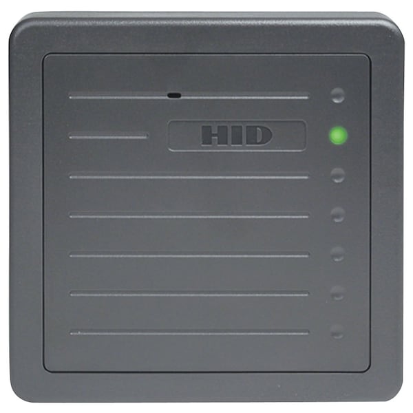 Hid ProxPro II Proximity Reader, Wiegand output, Black 18 In. Pigtail ...