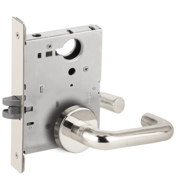 Schlage Grade 1 Passage Latch Mortise Lock, 03 Lever, B Rose, Bright ...