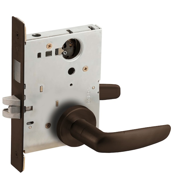 Schlage Corridor Mortise Lock with Deadbolt, 07A Design, Less Cylinder ...