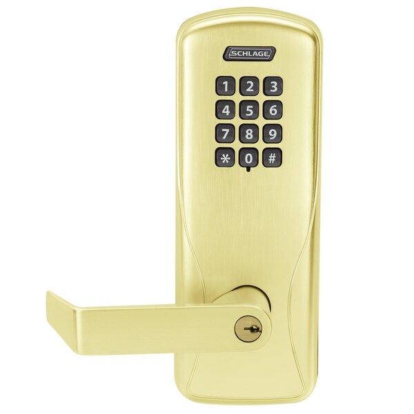 Schlage Electronics Electric Cylindrical Lock, CO100CY70KPRHO605PR ...