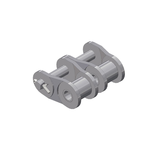 Senqcia Inspire Series 16B-2 Ol Cotter Pin Type Bs Roller Chain, Double ...