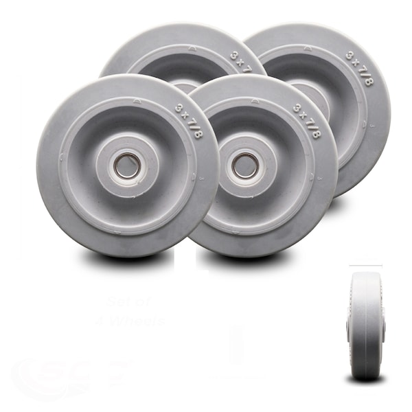 Service Caster Nobles/Tennant Scrubber Guide Bumper Wheel Bushings ...