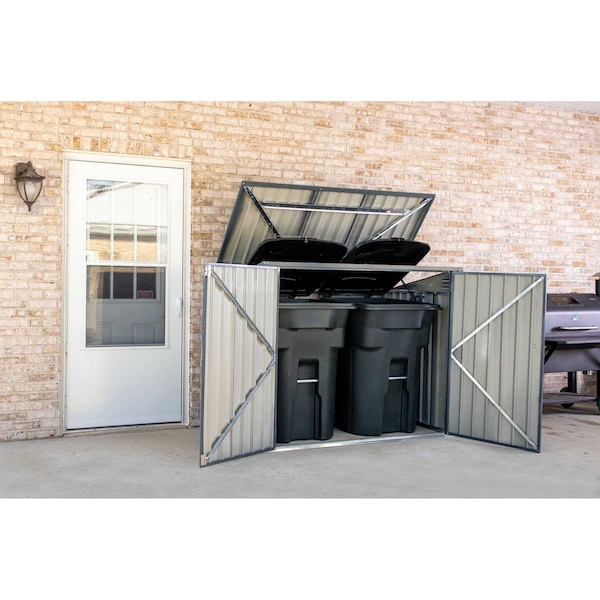Arrow Storage Products 66.3 cu. ft. Steel Charcoal STB63CC | Zoro