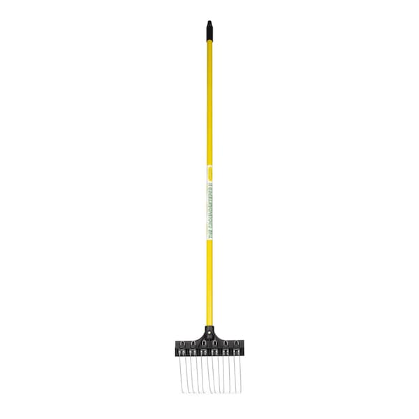 The Groundskeeper Ii Groundskeeper II 9 in. Shrub Rake with 55 in ...