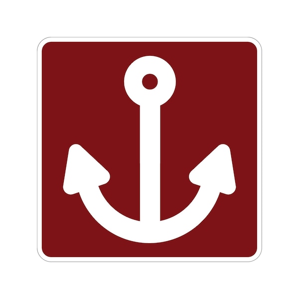 Sign Solutions Usa Marina (Symbol), Aluminum, 30 in x 30 in ...