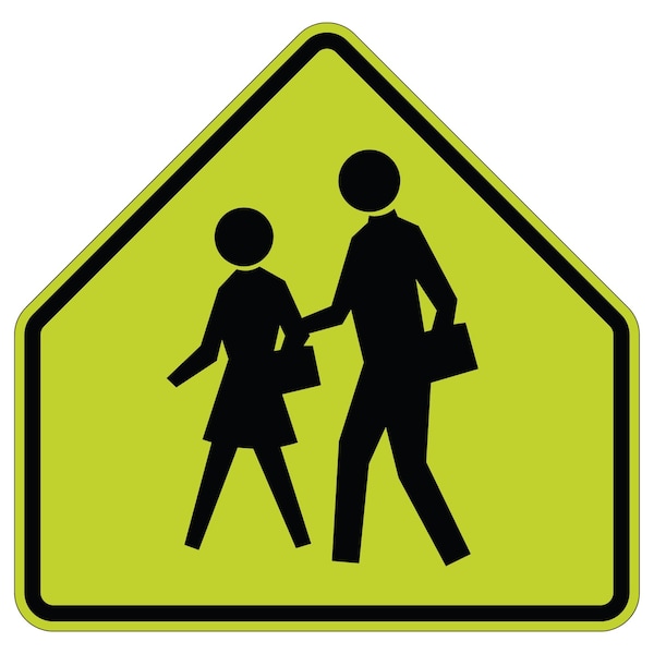 Sign Solutions Usa 30 in Height, 30 in Width, Aluminum, Pentagon ...