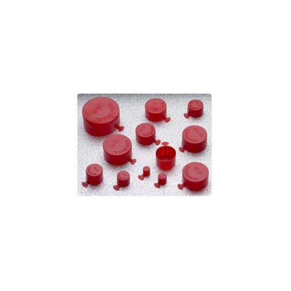 Stockcap Tear Caps-CZ-75-LDPE-RED, 1300PK 575383 | Zoro