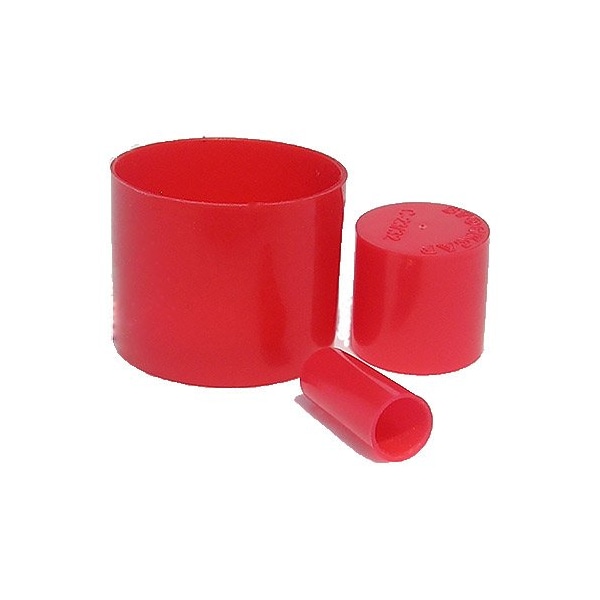 Stockcap End Caps-C-1-LDPE-RED, 3000PK 974584 | Zoro