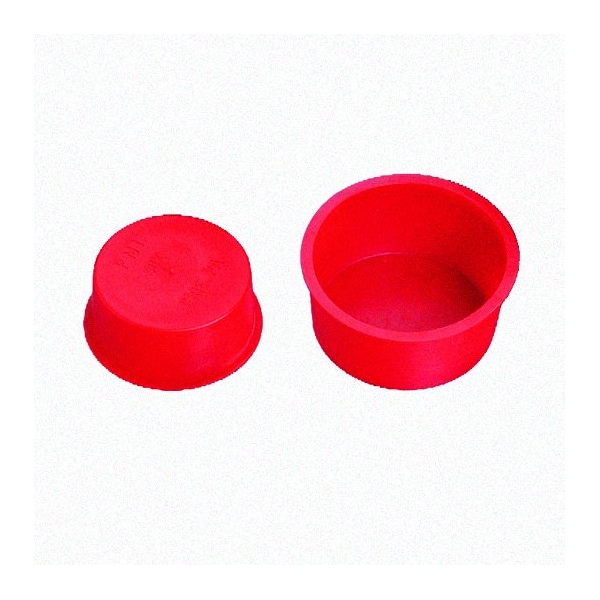 Stockcap TAPERED PLUG-T-185-LDPE-RED, 500PK 088465 | Zoro