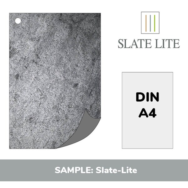 Slate-Lite Slate-Lite SL Samplesheet Silver Grey 4in x11in 4100026 | Zoro