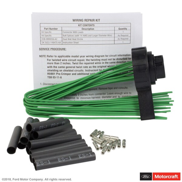 Motorcraft Transmission Bulkhead Connector, WPT-1390 WPT-1390 | Zoro