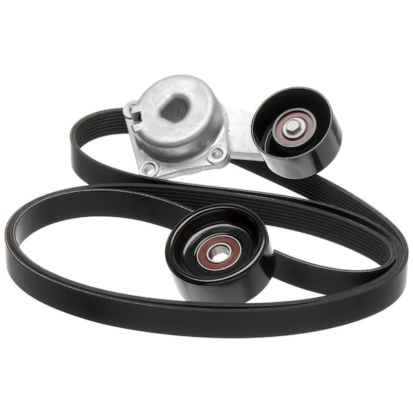 Gates Serpentine Belt Drive Component Kit, 90K-38133A 90K-38133A | Zoro