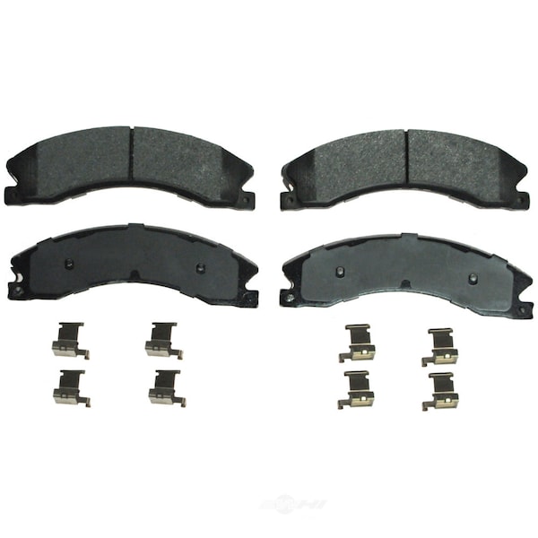 Wagner Brakes QuickStop Disc Brake Pad - Rear, ZX1411 ZX1411 | Zoro