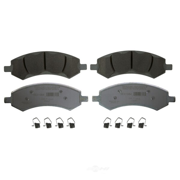 Wagner Brakes OEX Disc Brake Pad - Front, OEX1084 OEX1084 | Zoro