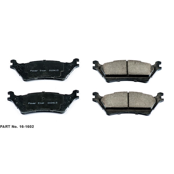 Powerstop Evolution Ceramic Disc Brake Pad - Rear, 16-1602 16-1602 | Zoro