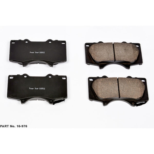 Powerstop Evolution Ceramic Disc Brake Pad - Front, 16-976 16-976 | Zoro
