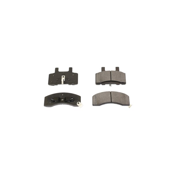 Powerstop Posi-Mold Carbon Matrix Metallic Disc Brake Pad - Front, PM18 ...