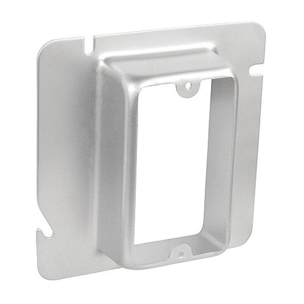 Southwire Electrical Box Cover, 1 Gang Gang(s), Square, Galvanized ...
