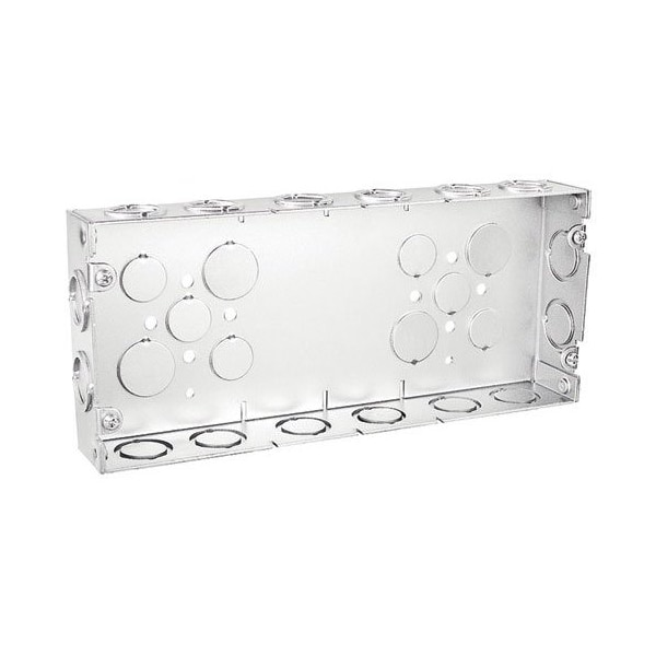 Southwire Electrical Box, 71 cu in, Multi Gang Box Type, 4 Gangs, Steel ...