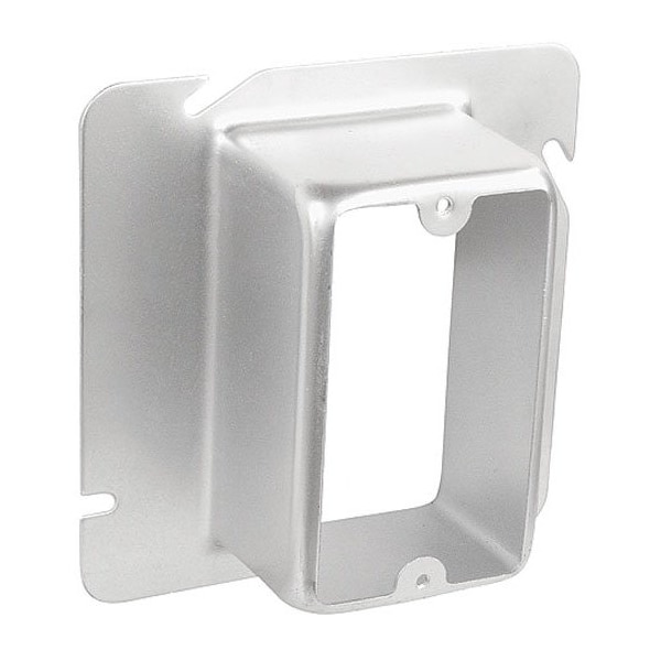 Southwire Box Cover, 1 Gang, Galvanized Steel, Ring and Raised Cover ...