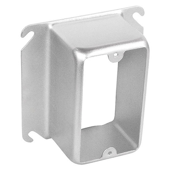 Southwire Device Ring, 1 Gang, Galvanized Steel, Square Box Type 52C23 ...