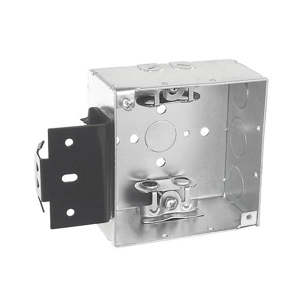 Southwire Electrical Box, 30.3 cu in, Square Box Type, 4 Gangs, Steel ...