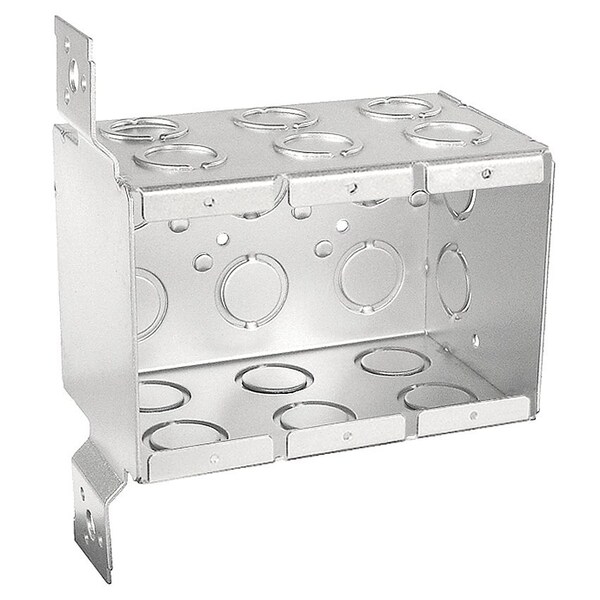 Southwire Electrical Box, 65 cu in, Masonry Box Type, 3 Gangs, Steel TB ...