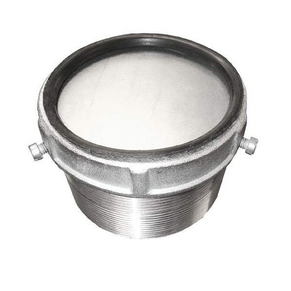 Southwire Rigid Cap, 6 in, Set Screw, Steel, Zinc Plated CAPR600 | Zoro
