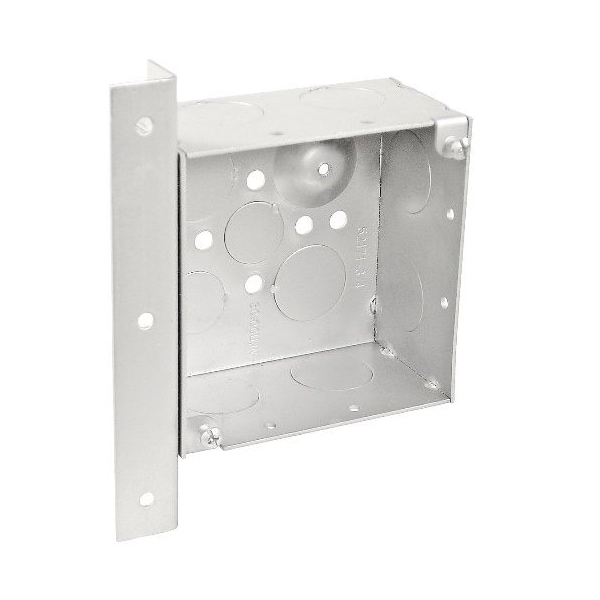 Southwire Electrical Box, 30.3 cu in, Square Box Type, 4 Gangs, Steel ...