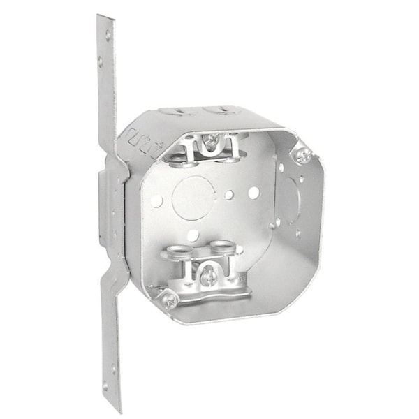 Southwire Electrical Box, 20 cu in, Octagon Box Type, Steel, Octagon ...