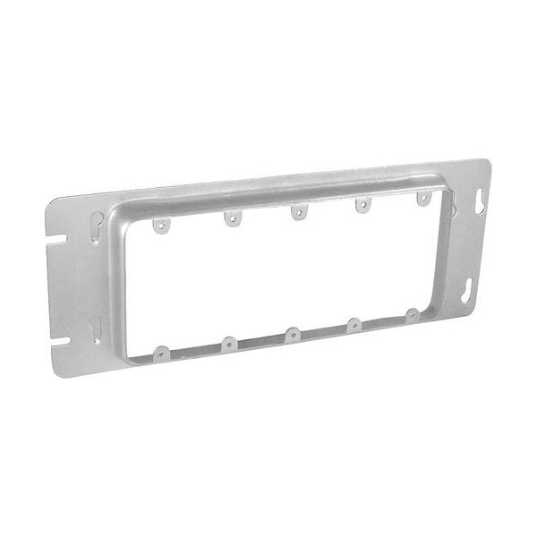 Southwire Box Cover, 5 Gang, Galvanized Steel, Ring and Raised Cover ...