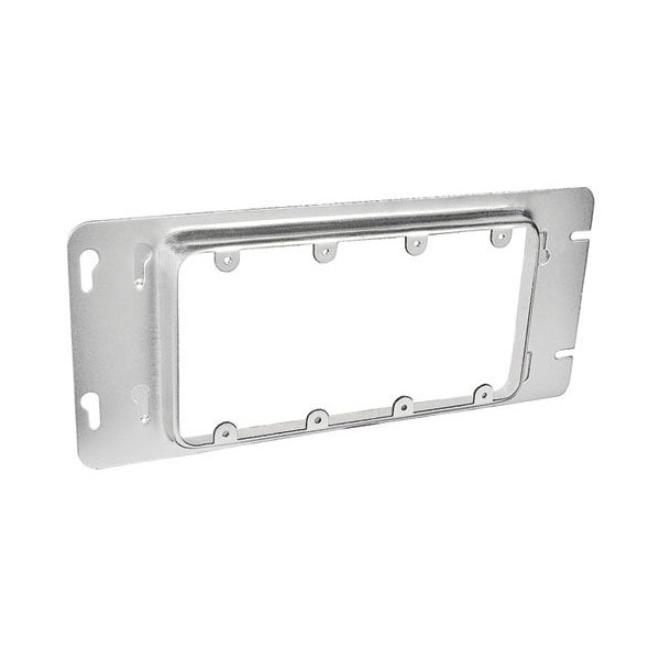 Southwire Box Cover, 4 Gang, Galvanized Steel, Ring and Raised Cover ...