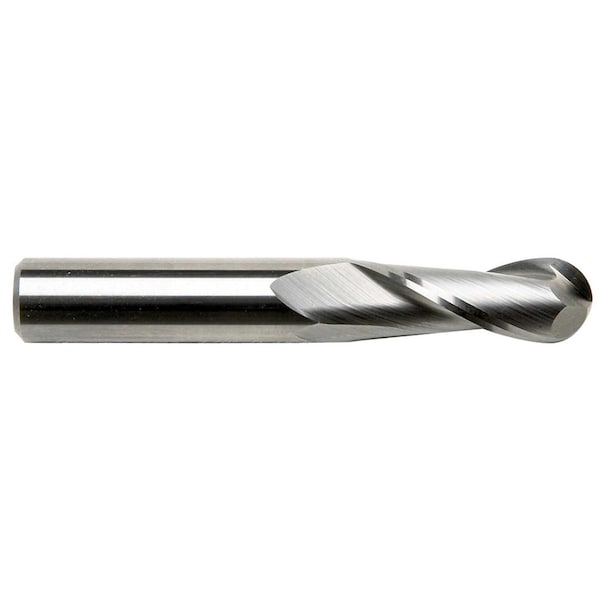 Gs Tooling 25.0mm Diameter x 25mm Shank 2-Flute Regular Length Ball ...