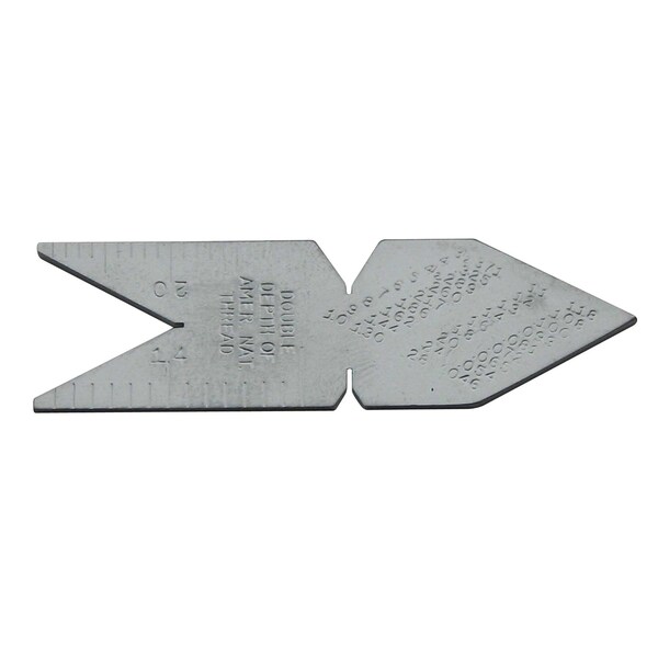 Stm US Standard, 60Deg Centre Gauge 225410 | Zoro