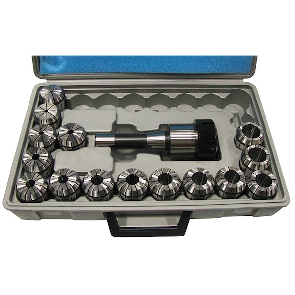 Gs Tooling ER40 Collet Chuck Sets With R8 Holder 337745 | Zoro
