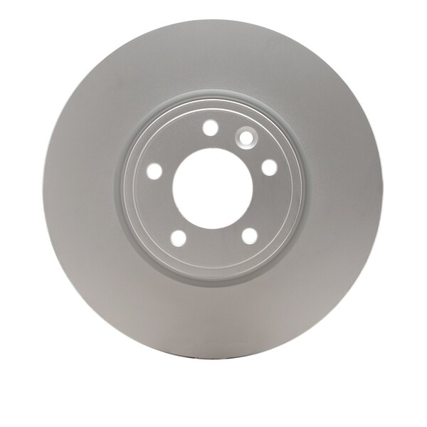 Dynamic Friction Co Hi-Carbon Alloy GEOMET Coated Rotor, Silver, Front ...