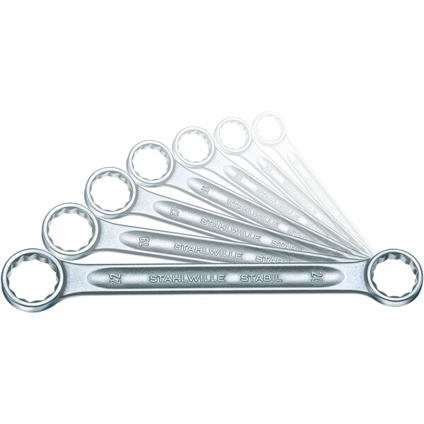 Stahlwille Tools Set double ended ring Wrench No.21/7 7-pcs. 96410503 ...